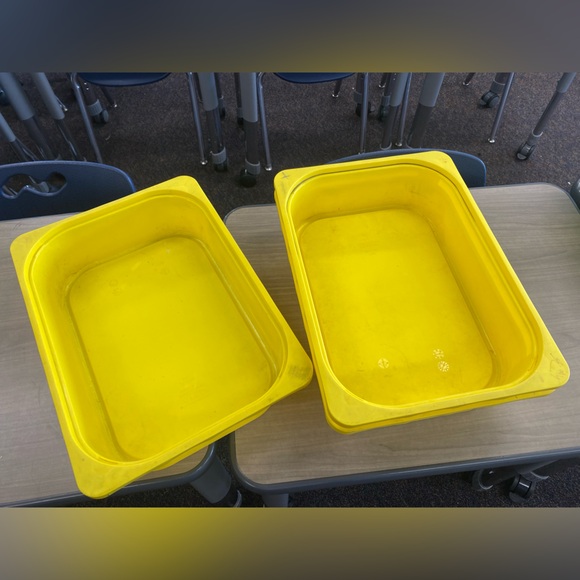 IKEA | Storage & Organization | Ikea Bright Yellow Storage Containers ...
